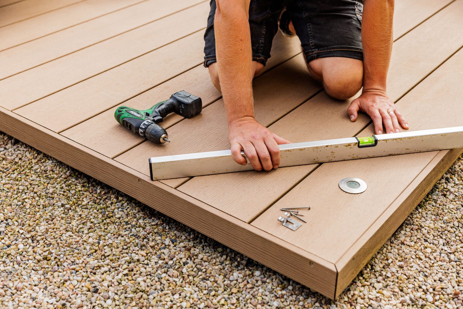 Assembly and installation of the WPC decking - TERAFEST.lt